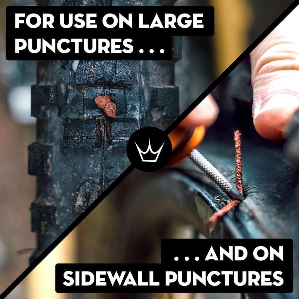 Kit reparation tubeless Holeshot Tubeless Puncture Plugger Kit noir ...