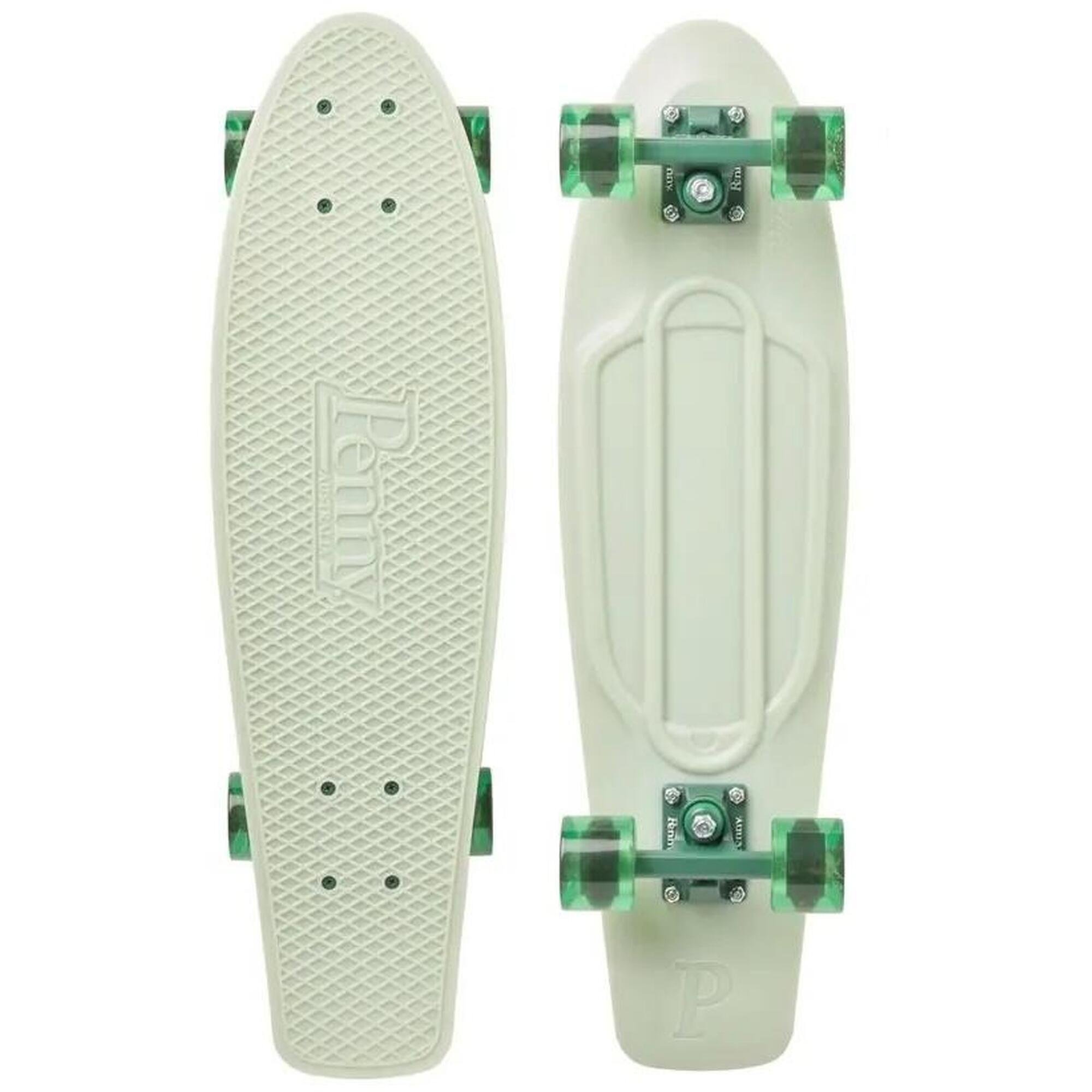 Complete Nickel 27inch Plastic Skateboard