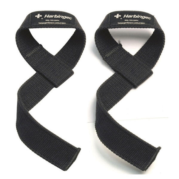 GYM Lifting Straps Cotton 21.5" - Black