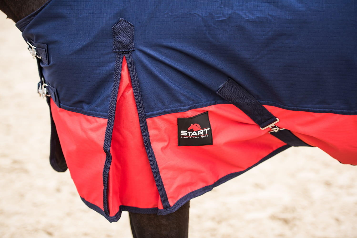 Paddockjas START 2-kleurig 0g 600d gevoerd | Decathlon