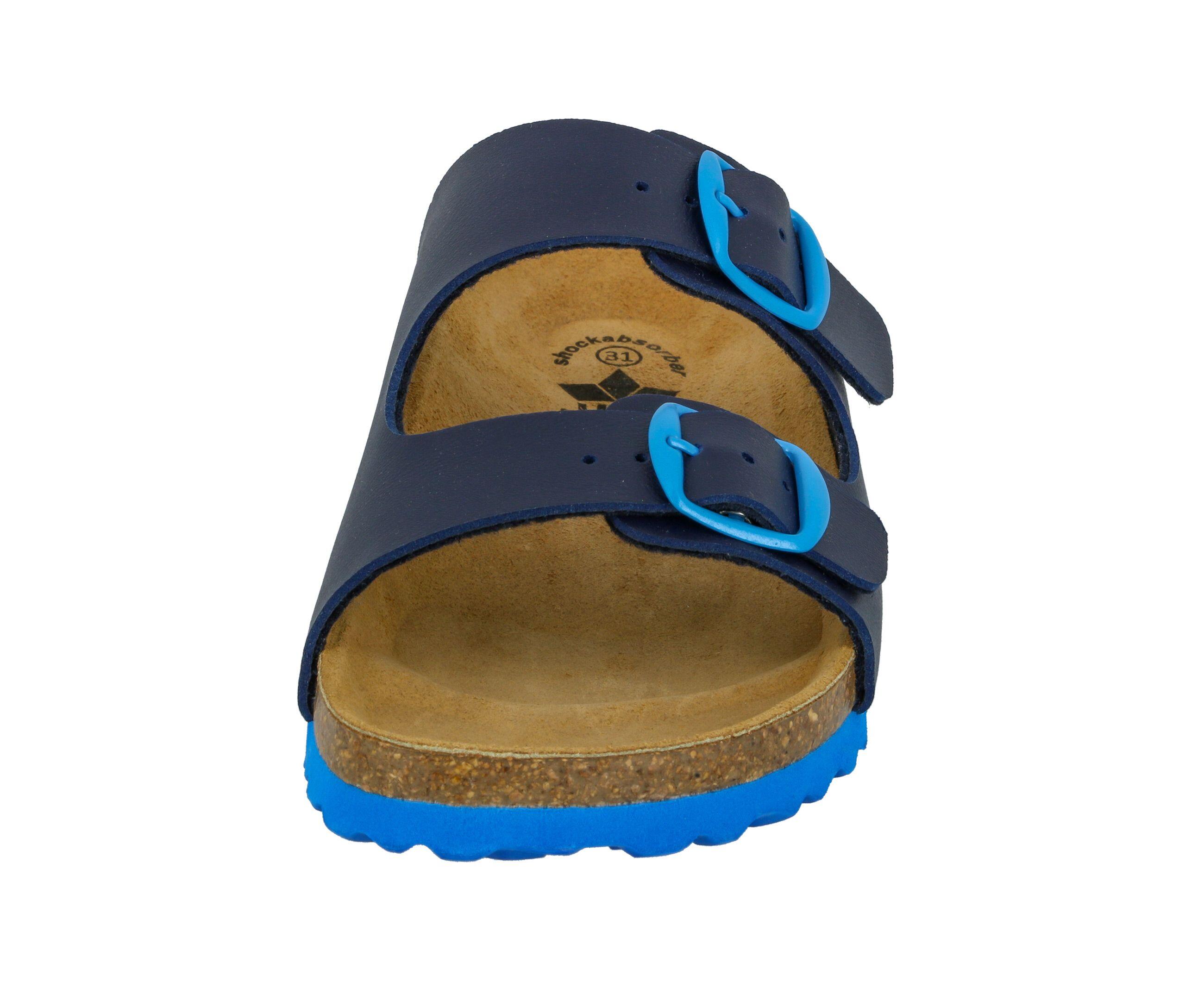 Mule LICO Bioline Kids boy blue synthetic adjustable buckle LICO ...