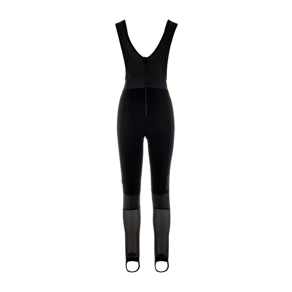 Cuissard Long Cyclisme Hiver Imperméable Femme - Vesper Tempest Noir ...