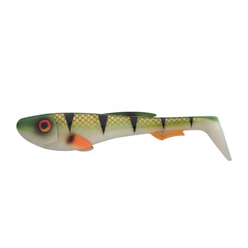 Leurre Souple Abu Garcia Beast Paddle Tail (17cm - Redfin Perch) ABU ...