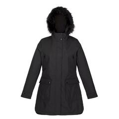 Parka Motif/style Bord Duveteux SABINKA Femme (Noir) REGATTA - Decathlon