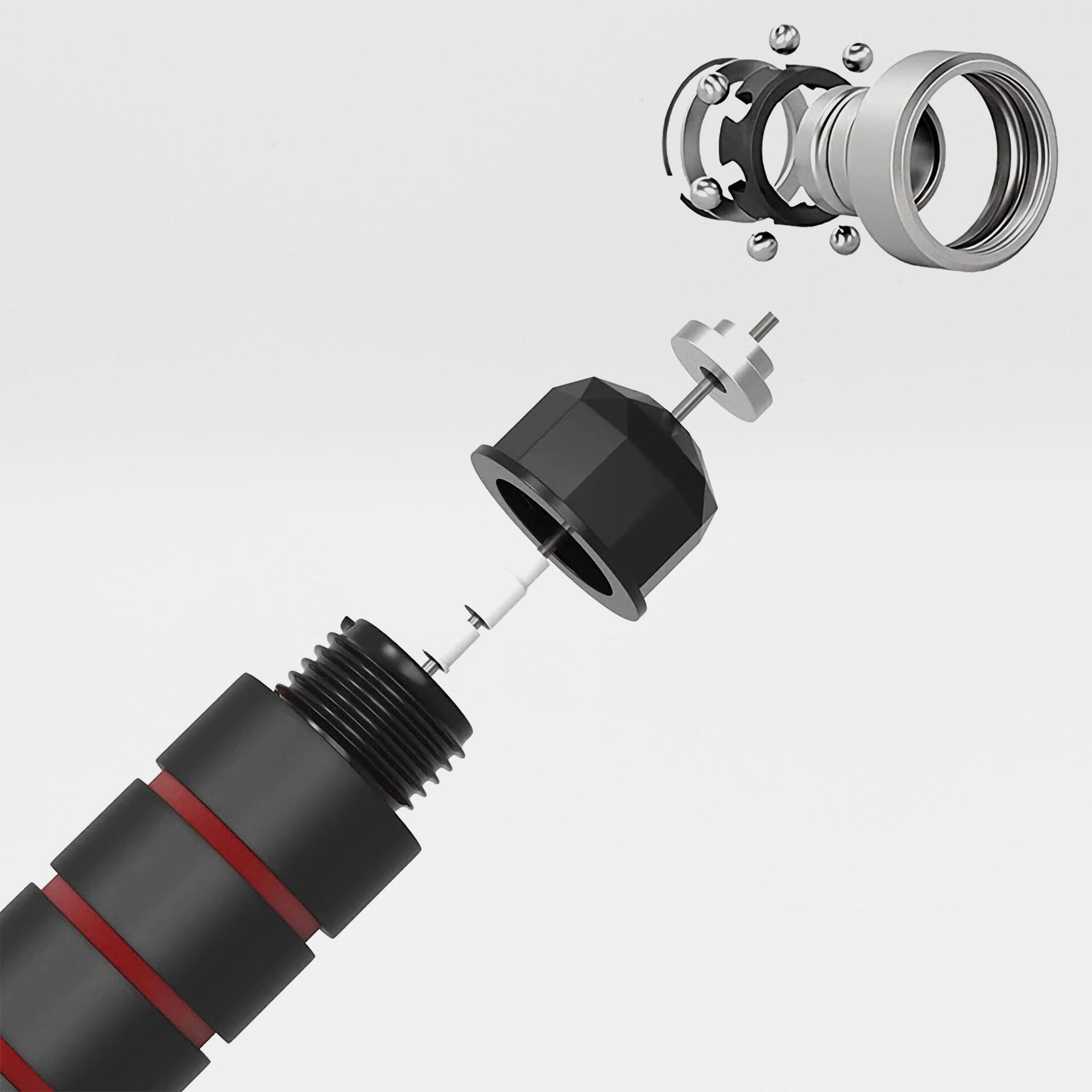 Corde à sauter Vital-Fit pour cardio, endurance et longueur réglable ...