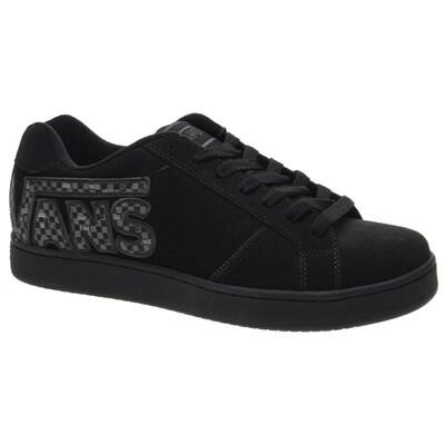 Widow Checkervans Black Black Kids Shoe DE23UB