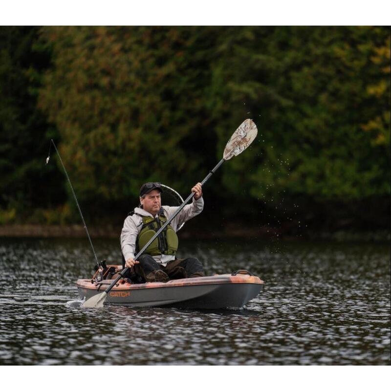 Jednoosobowy kajak wędkarski stabilny do pływania Pelican Catch 120 ...