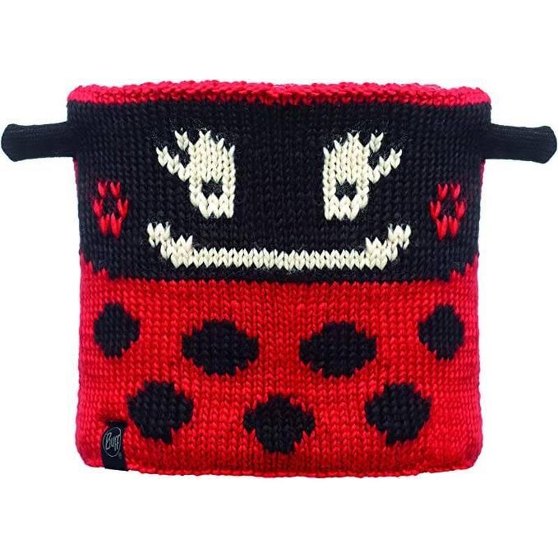 Komin zimowy dla dzieci Buff Ladybug polarowy czerwony BUFF | Decathlon