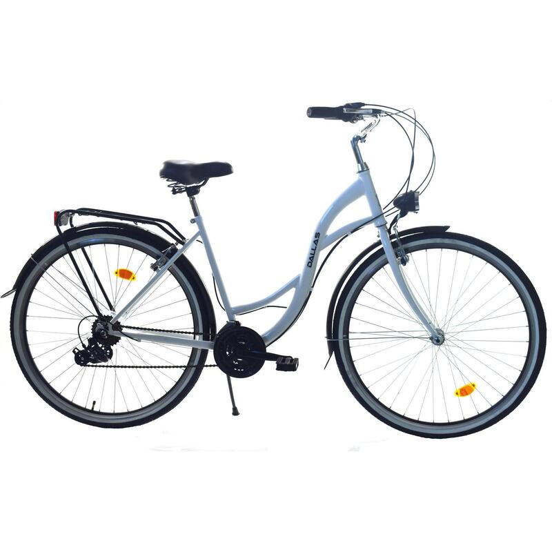 Rower Miejski Dallas Bike City 28" 21spd DALLAS BIKE | Decathlon