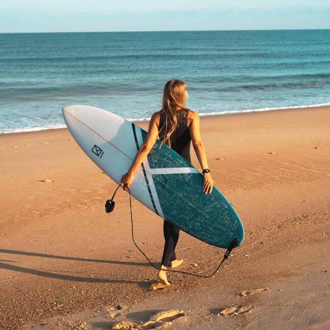 ICEBREAKER 7'5 - Planche de surf Mini Malibu KANOA SURFBOARDS | Decathlon