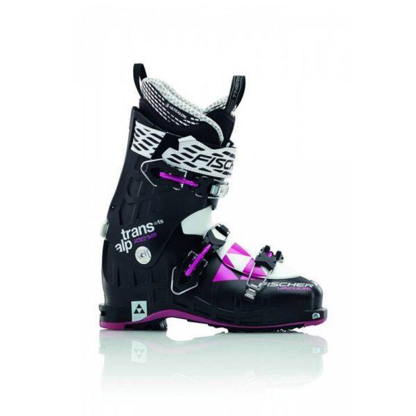 FISCHER - Clapari schi Fischer TRANSALP VACUUM W TS BLACK/BLACK/WHITE ...