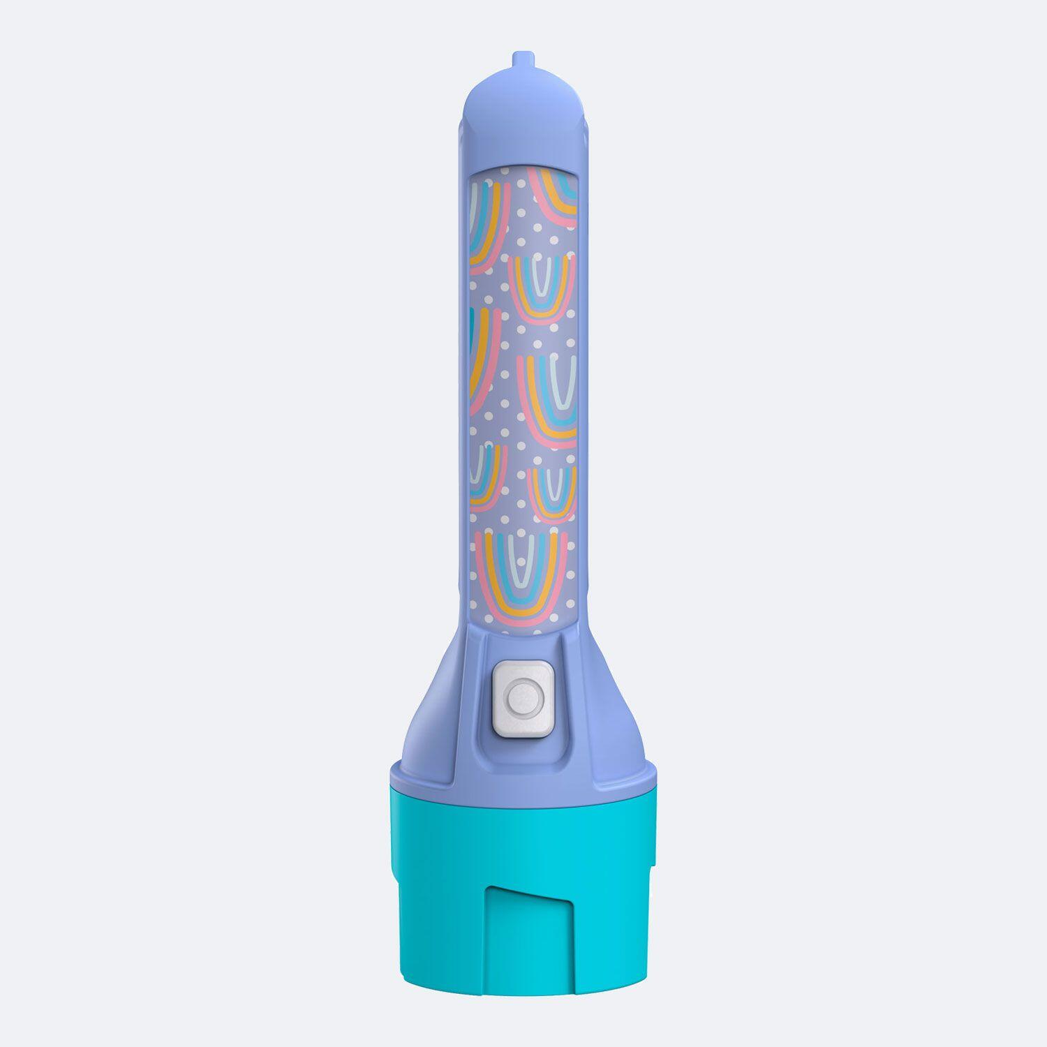 KidBEAM4 Kids' Camping Torch x2 AAA, 4 LED Colours, Lightweight, Inc ...