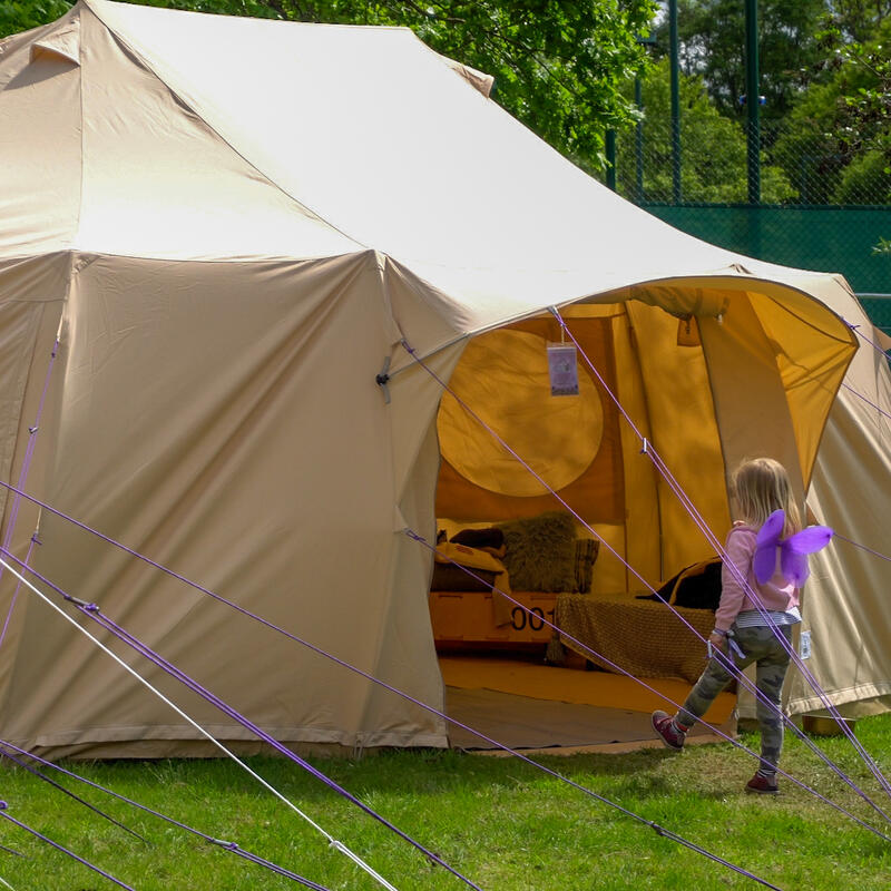 Luna Emperor Bell Tent - Canvas 285 BOUTIQUE CAMPING - Decathlon