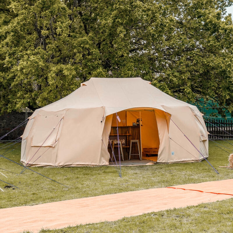 Luna Emperor Bell Tent - Canvas 285 BOUTIQUE CAMPING - Decathlon