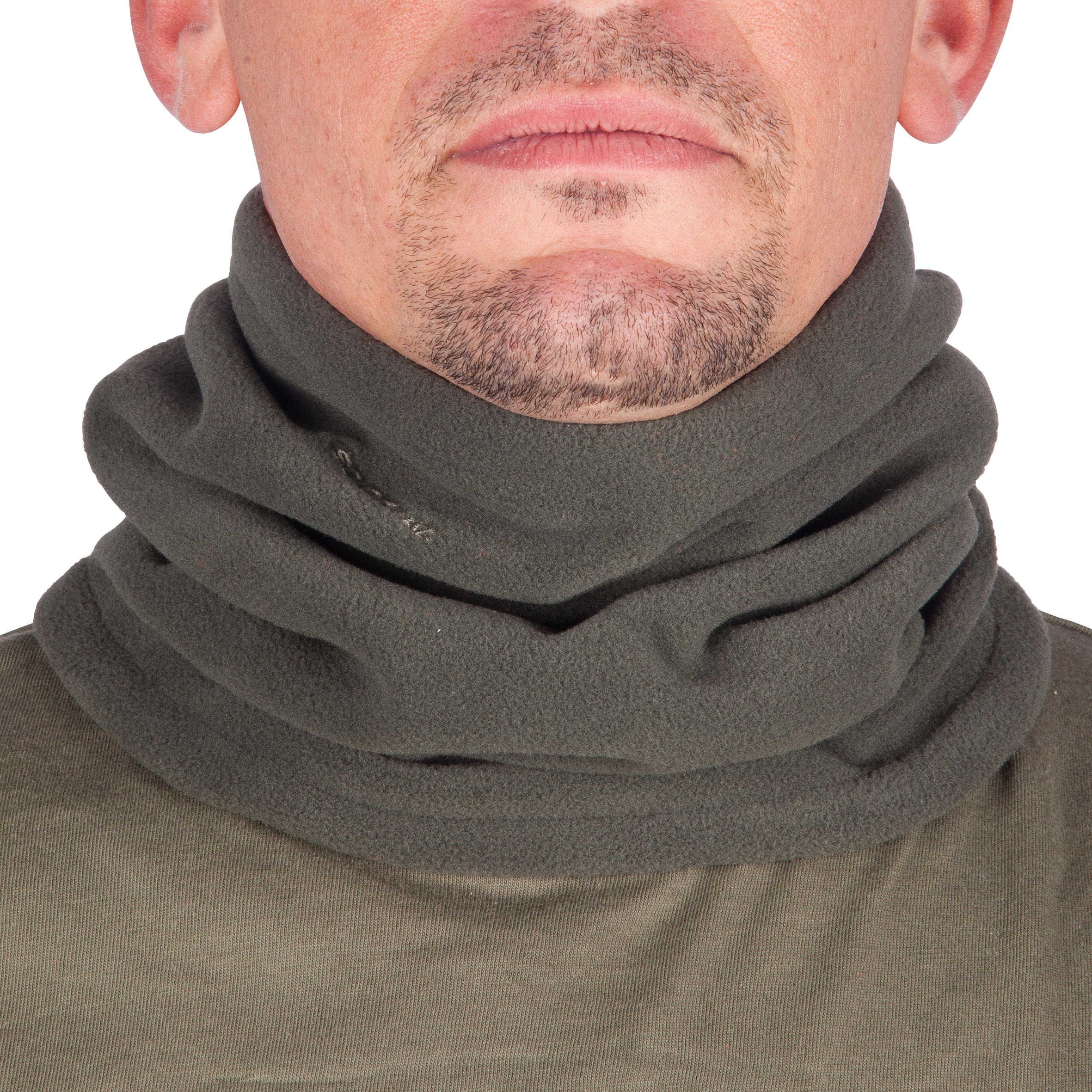 Warm Neck Warmer 100 - Urban grey green - Solognac - Decathlon