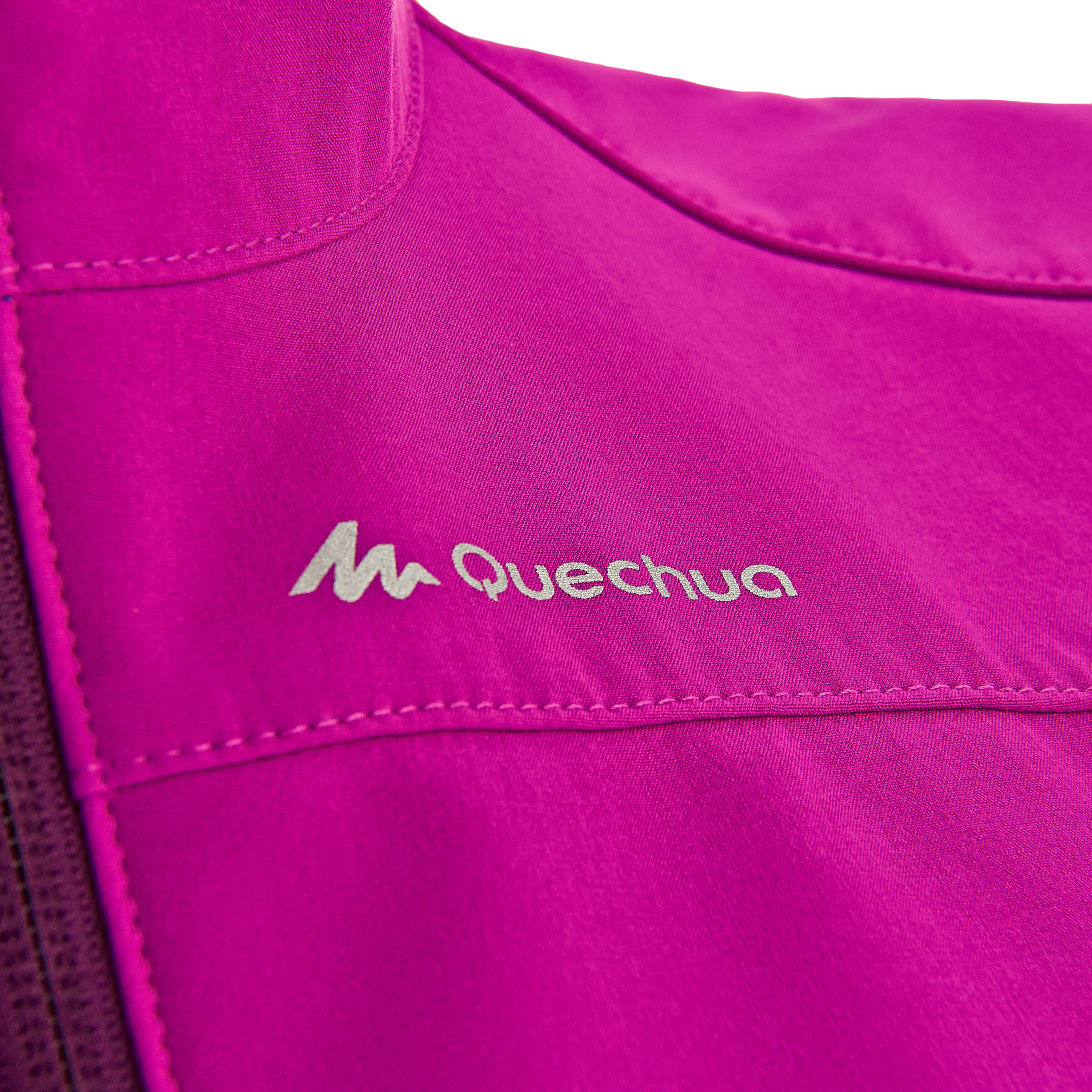 Women's Forclaz 500 Softshell Hiking Jacket - Pink QUECHUA | Decathlon