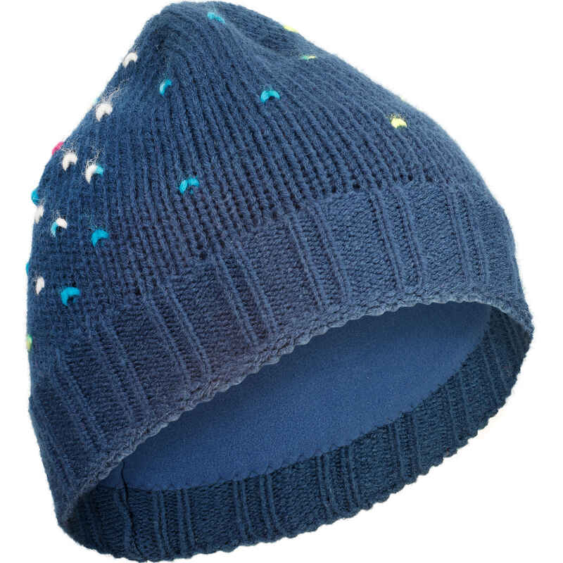 BONNET DE SKI DOTS MARINE - Decathlon