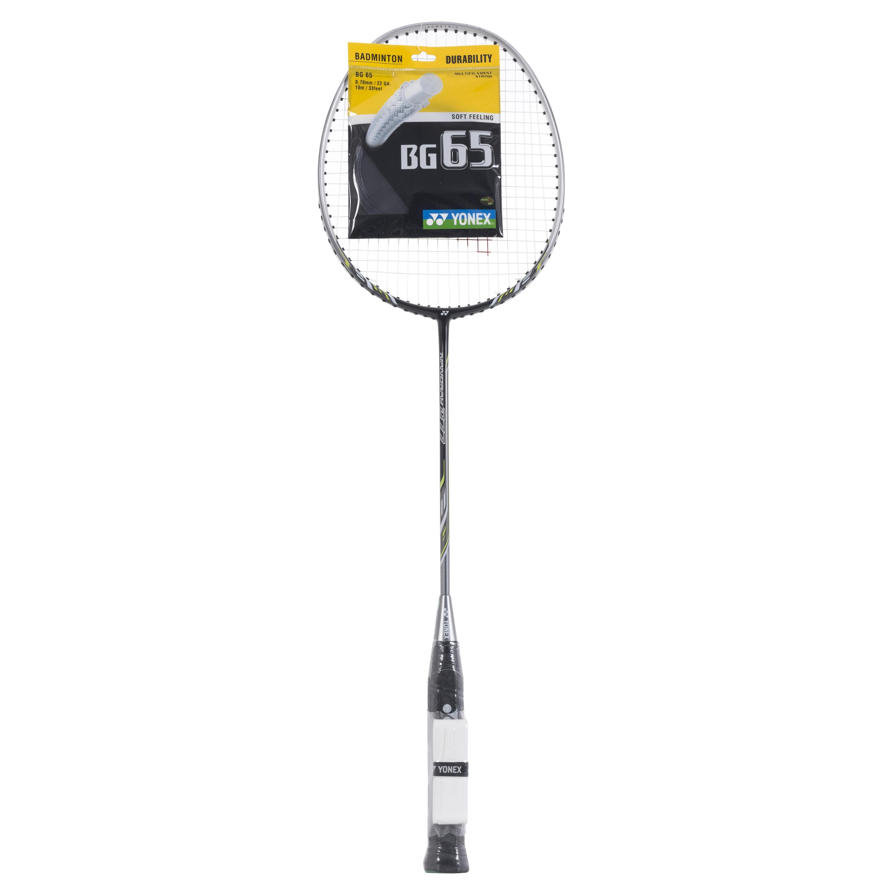 Nanoray D77 + BG65 Badminton Racket YONEX | Decathlon