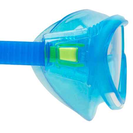 Kids' Swimming Mask Speedo Rift Size S - Blue Green - Decathlon