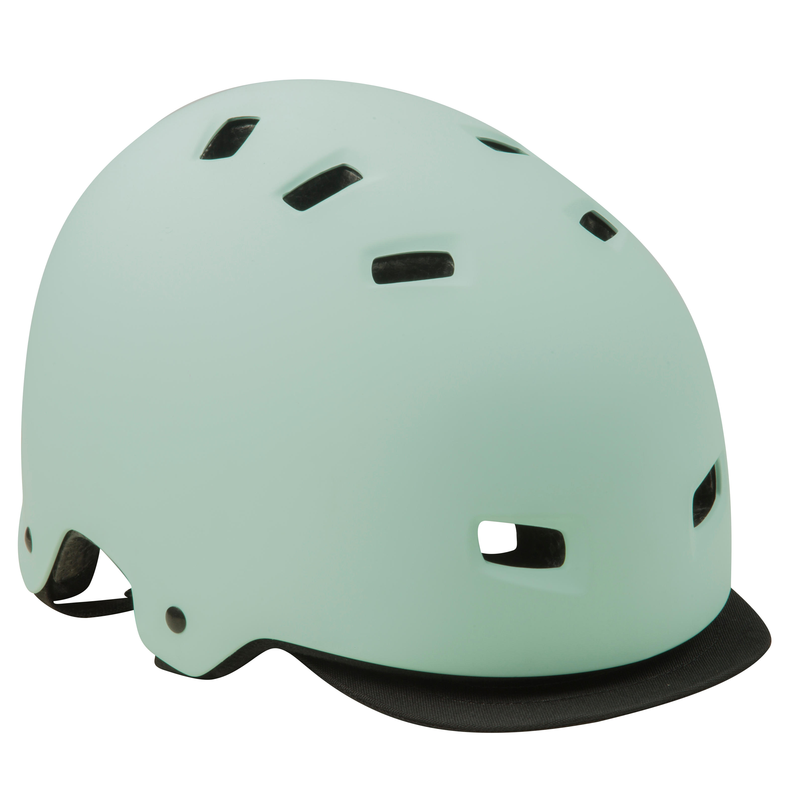 500 City Cycling Bowl Helmet - Pastel Mint - Decathlon