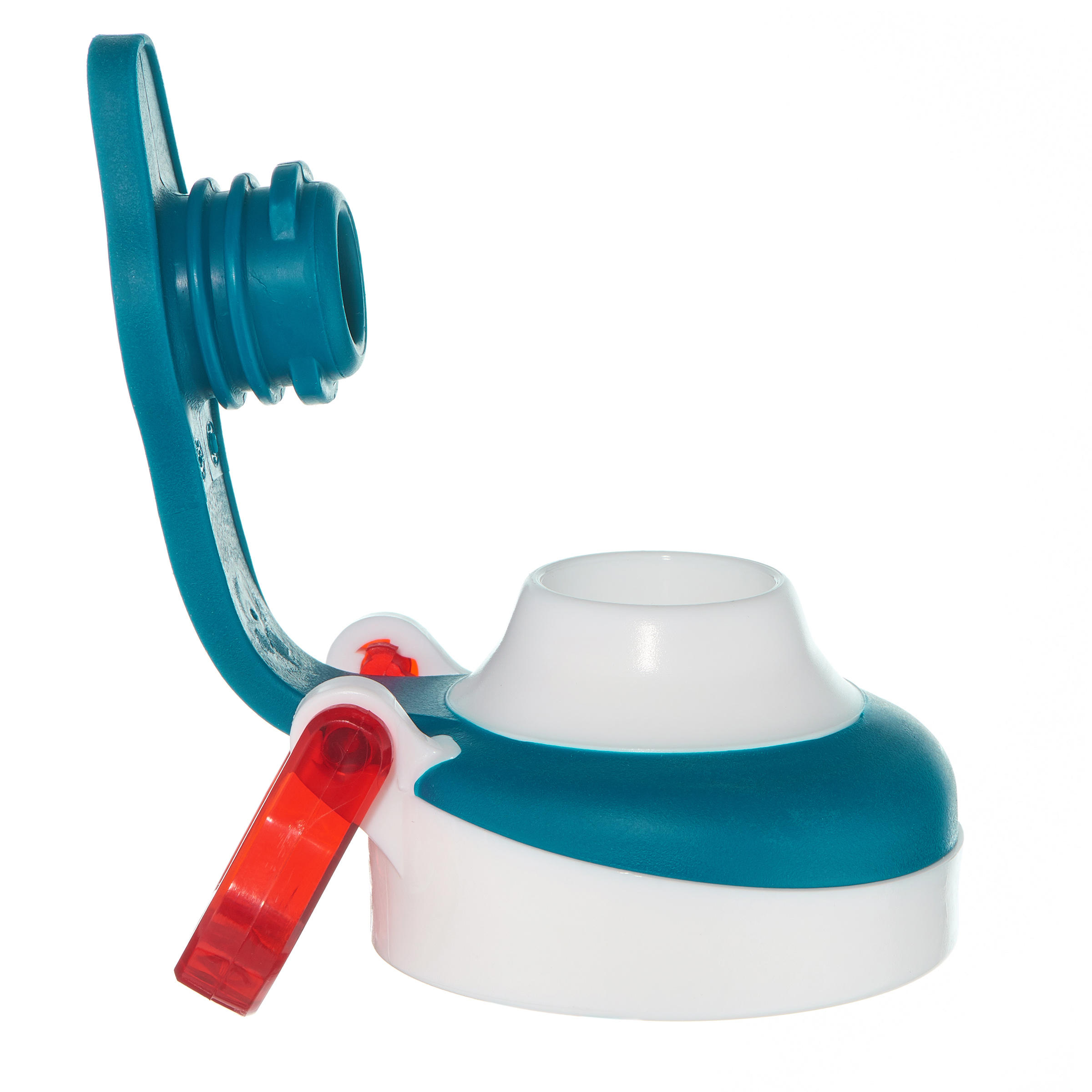 Quick-Opening Hiking Water Bottle Cap - 500 - Teal blue - Quechua ...