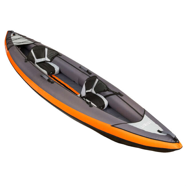 Itiwit 3 Person Inflatable Kayak Orange Decathlon