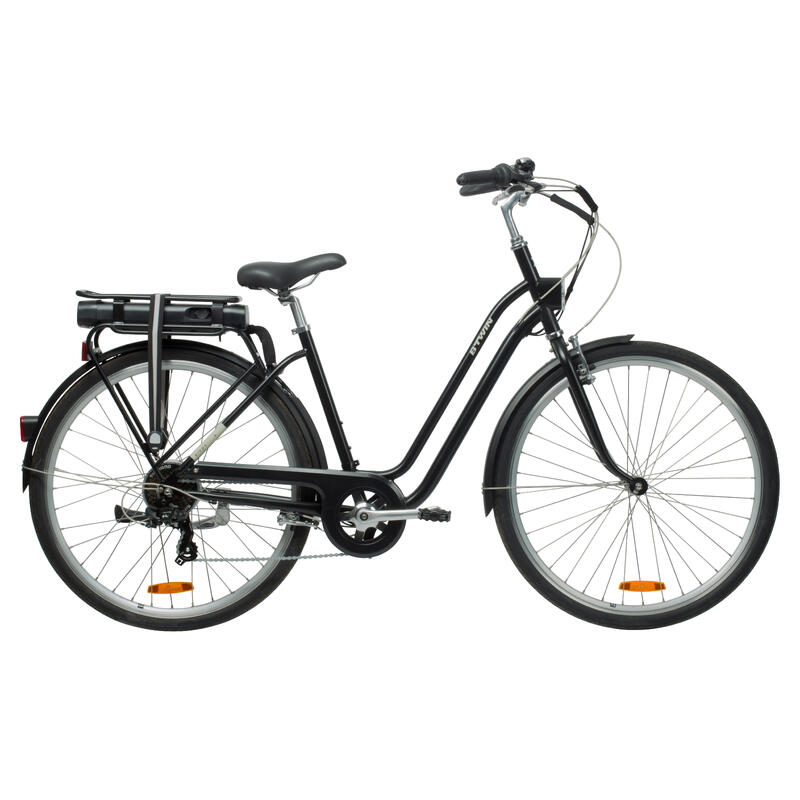 Городской электровелосипед с низкой рамой Elops 500 e - Decathlon