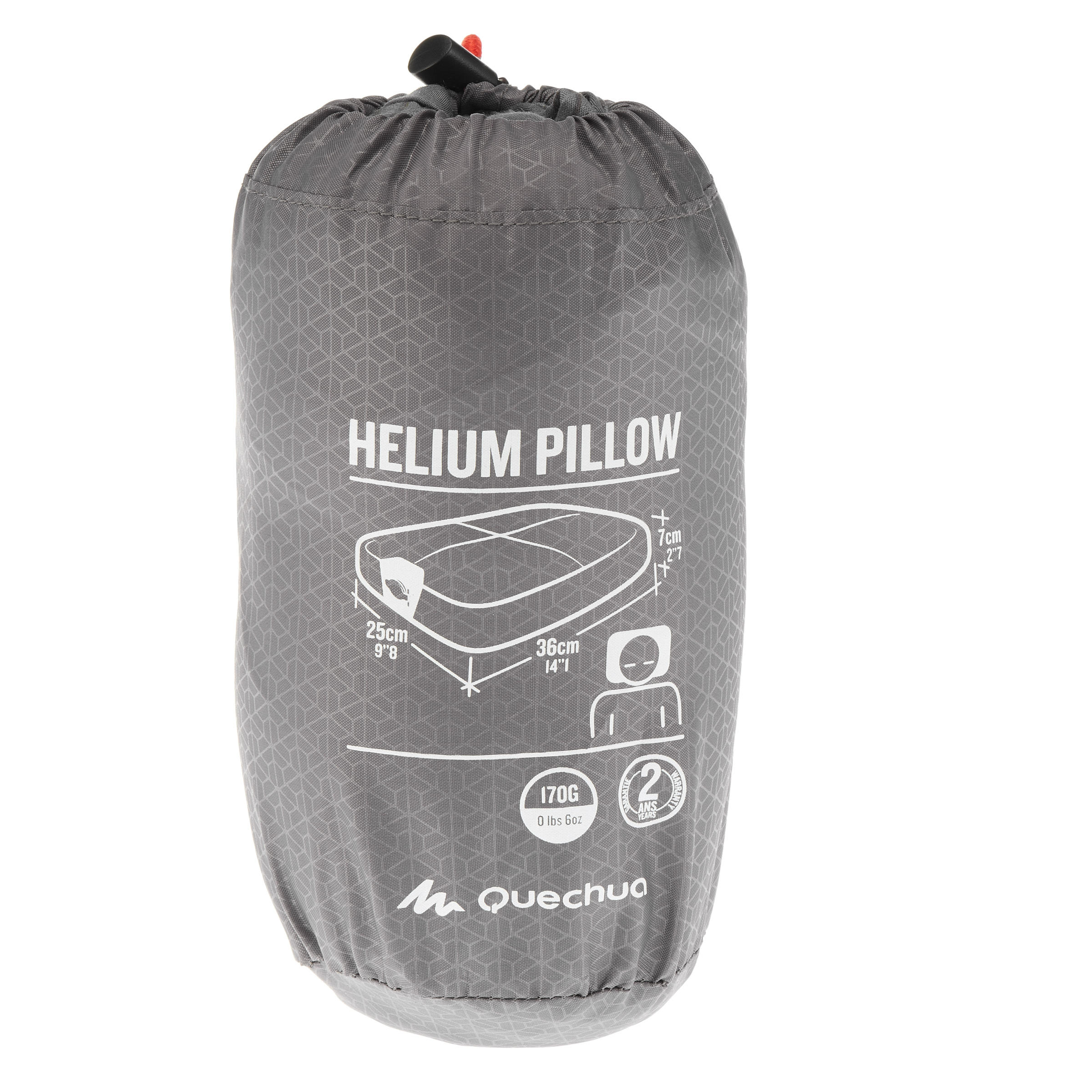 Helium trek pillow grey