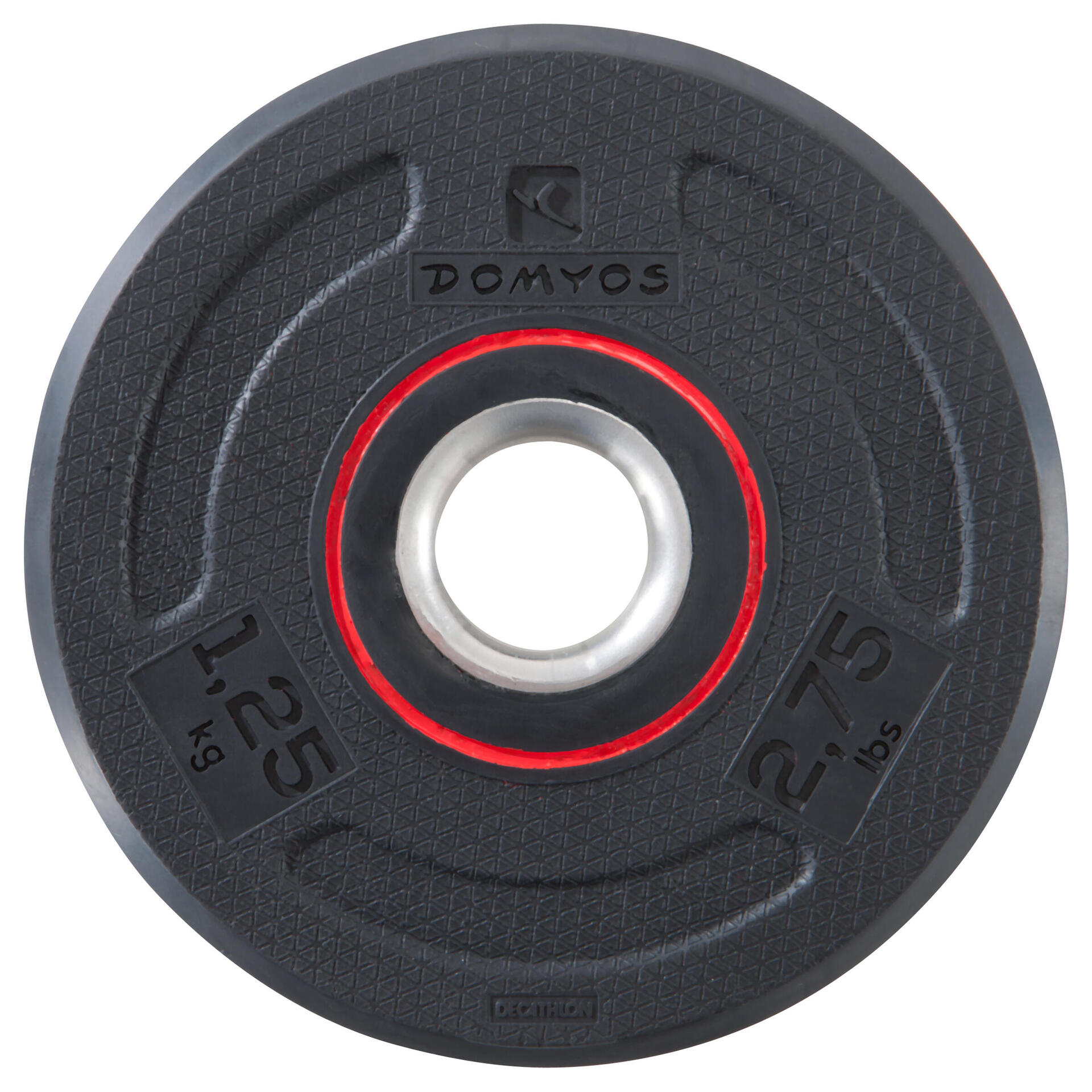 1.25KG Rubber Coated 28MM Weight Plate/Disc