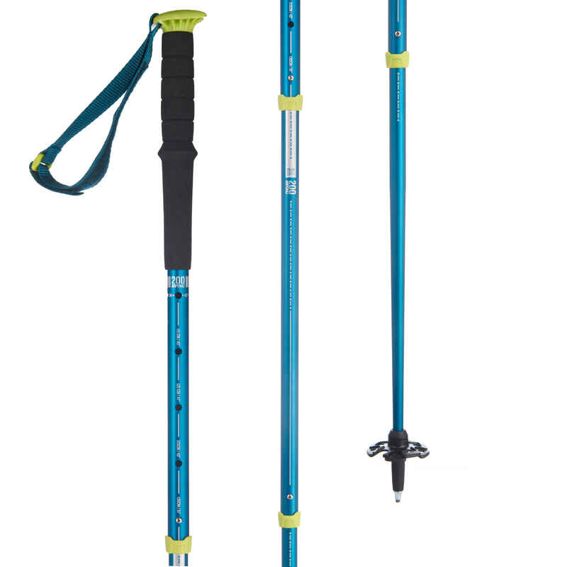 1 Walking Pole Arpenaz 200 - Blue - Decathlon