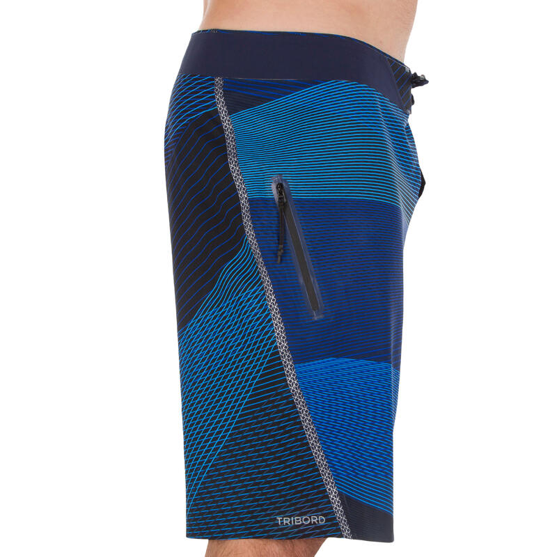 Boardshort long homme XW16 Intensity bleu TRIBORD | Decathlon