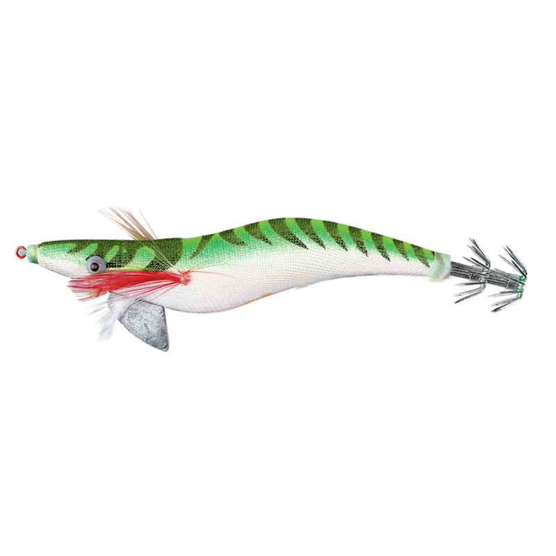 EGI Weighted Squid Jig 3.5 12cm Green Cuttlefish/Squid Fishing - Decathlon