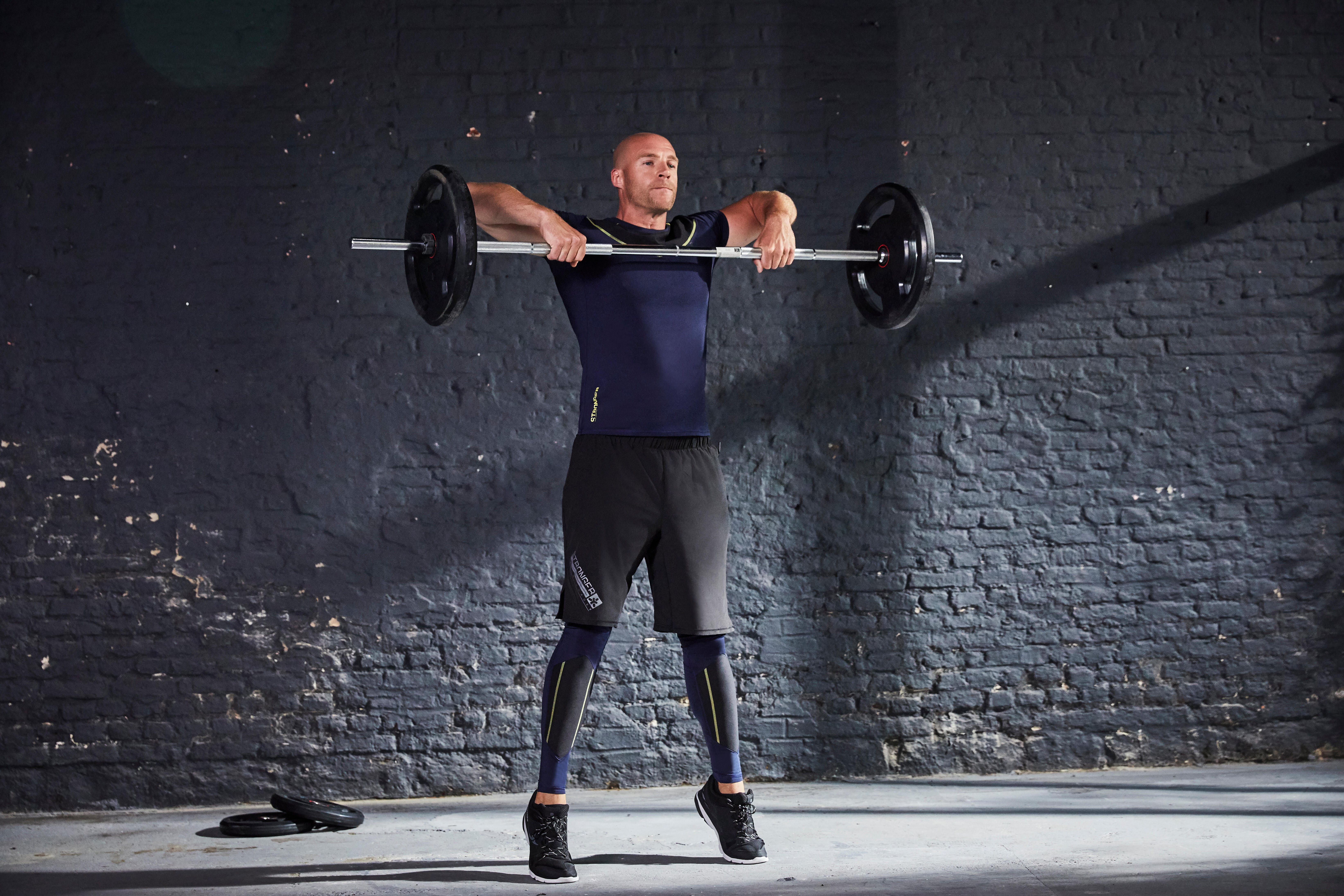 Rubber Disc Weight with Handles 28 mm 5 kg, Partly Recycled Cast Iron ...