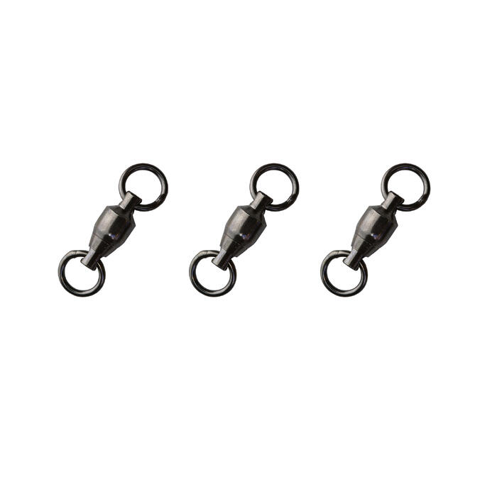 Émerillon pêche swivel strong BLACK N SW x3 CAPERLAN | Decathlon