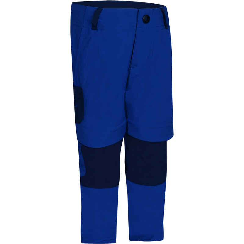 Kids' Hiking Zip-Off Trousers MH500 2-6 Years - Decathlon