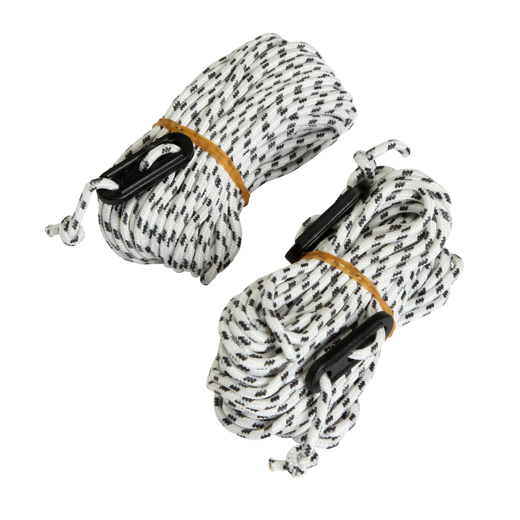 2 guy ropes and 4 guy lines for tents