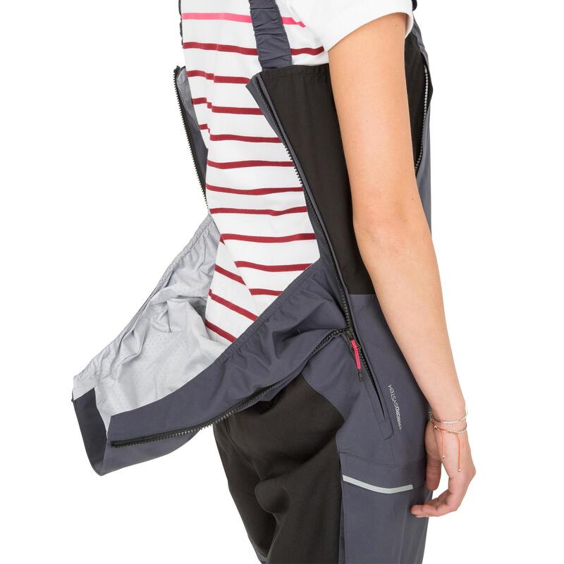 Salopette imperméable de voile femme 500 gris TRIBORD | Decathlon