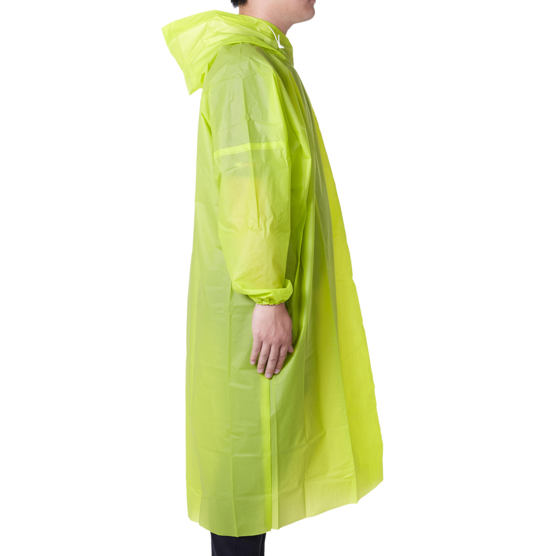 POCKET PONCHO WATERPROOF FISHING PONCHO - FLASH GREEN
