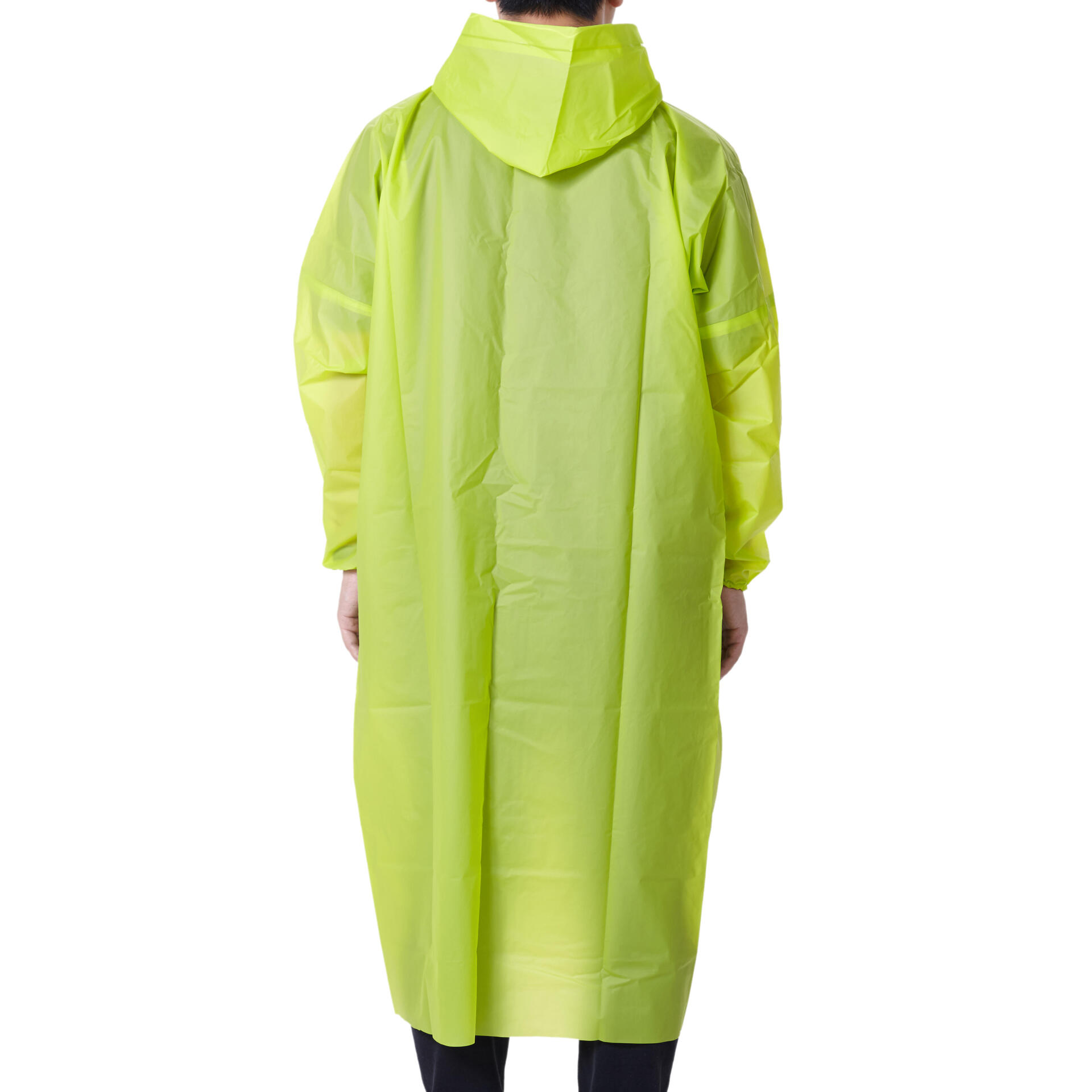 POCKET PONCHO WATERPROOF FISHING PONCHO - FLASH GREEN