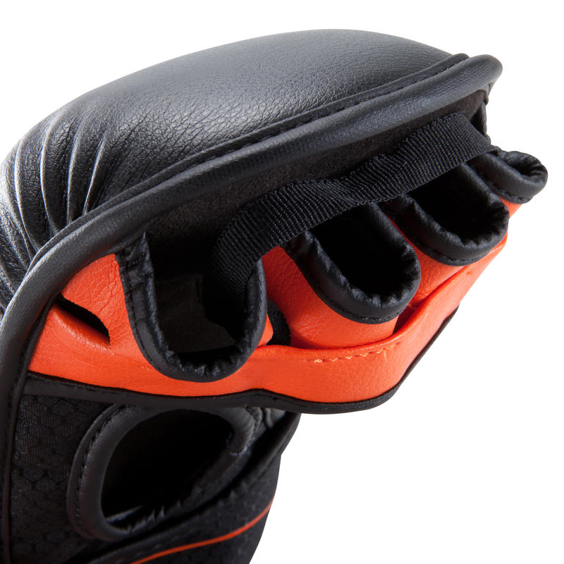 ПЕРЧАТКИ ДЛЯ САМООБОРОНЫ 500 черные - Decathlon