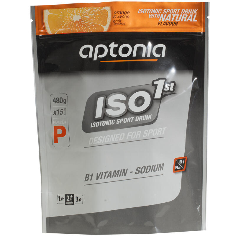 ISO FIRST isotonic powdered drink orange flavour 480g APTONIA - Decathlon