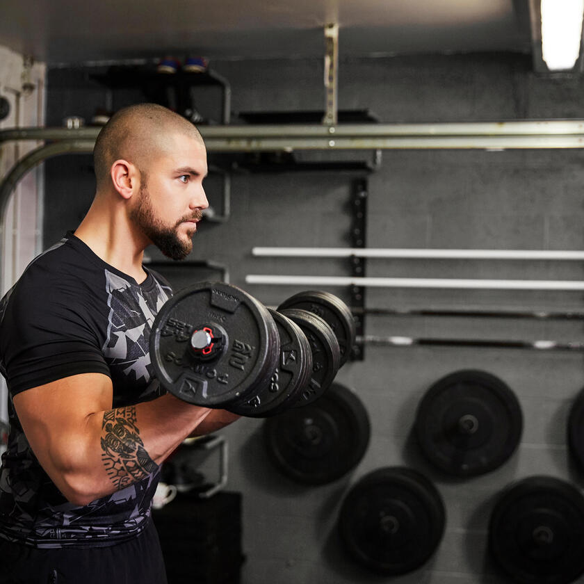 Poids de musculation en fonte 28mm CORENGTH | Decathlon