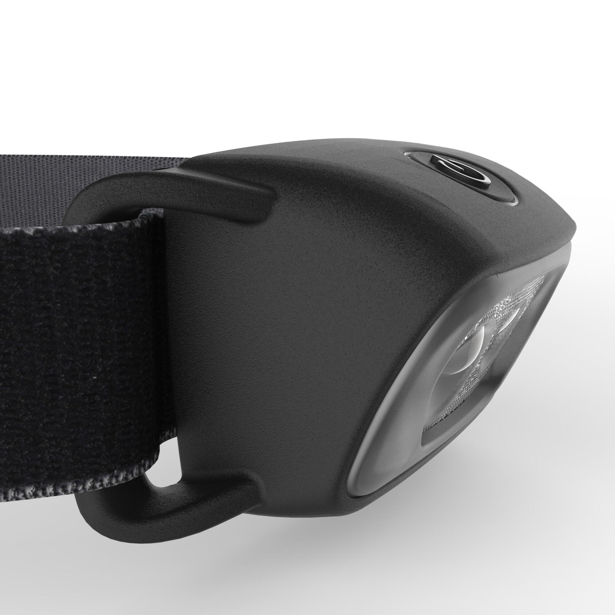 80 Lumen Battery-Operated Head Lamp - Black - Decathlon