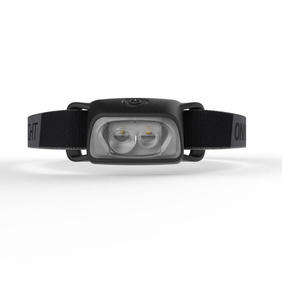 Hoofdlamp met batterijen Onnight 100 80 lumen | FORCLAZ | Decathlon.nl