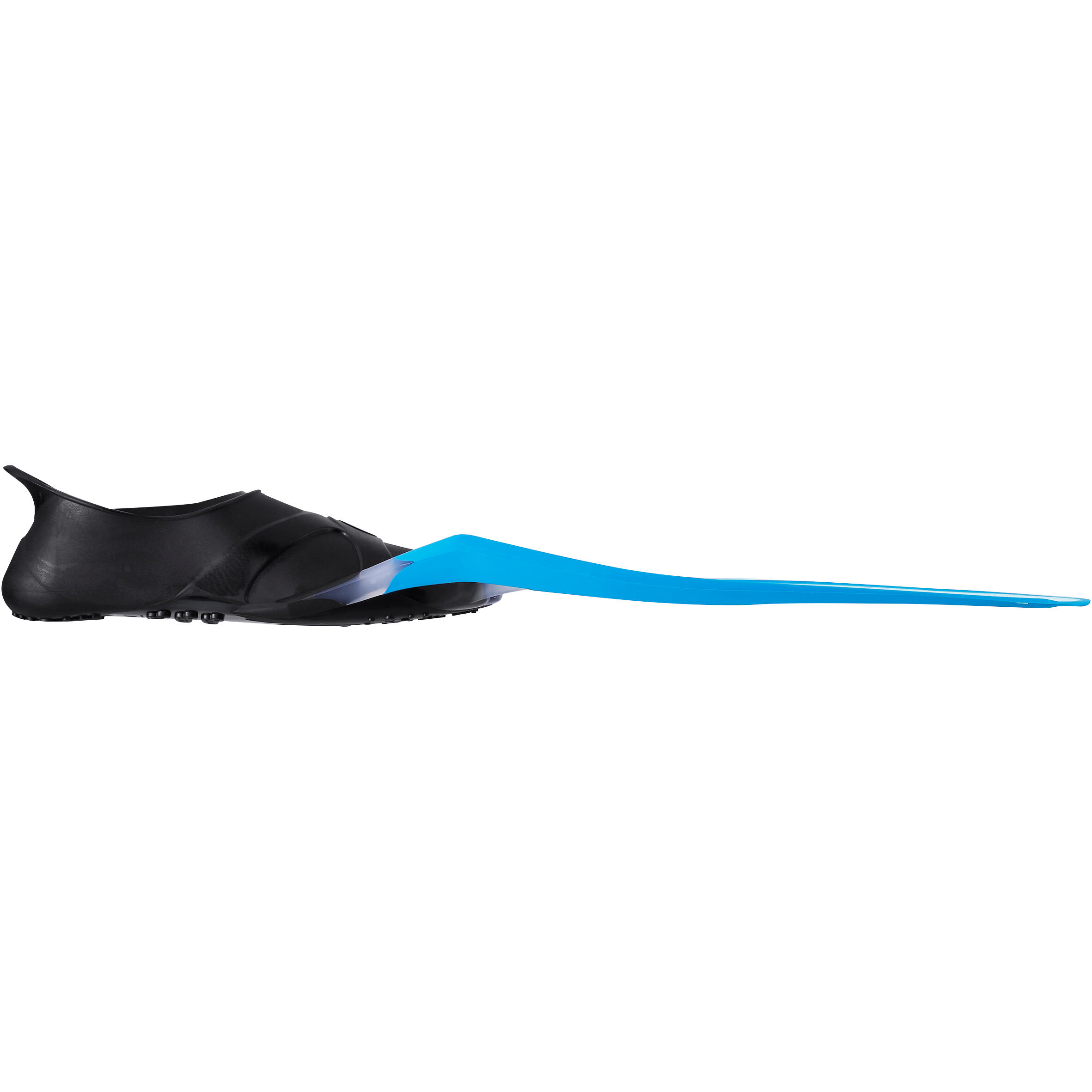 540 Adult Snorkelling and Scuba Diving Fins - Translucent Blue - Decathlon