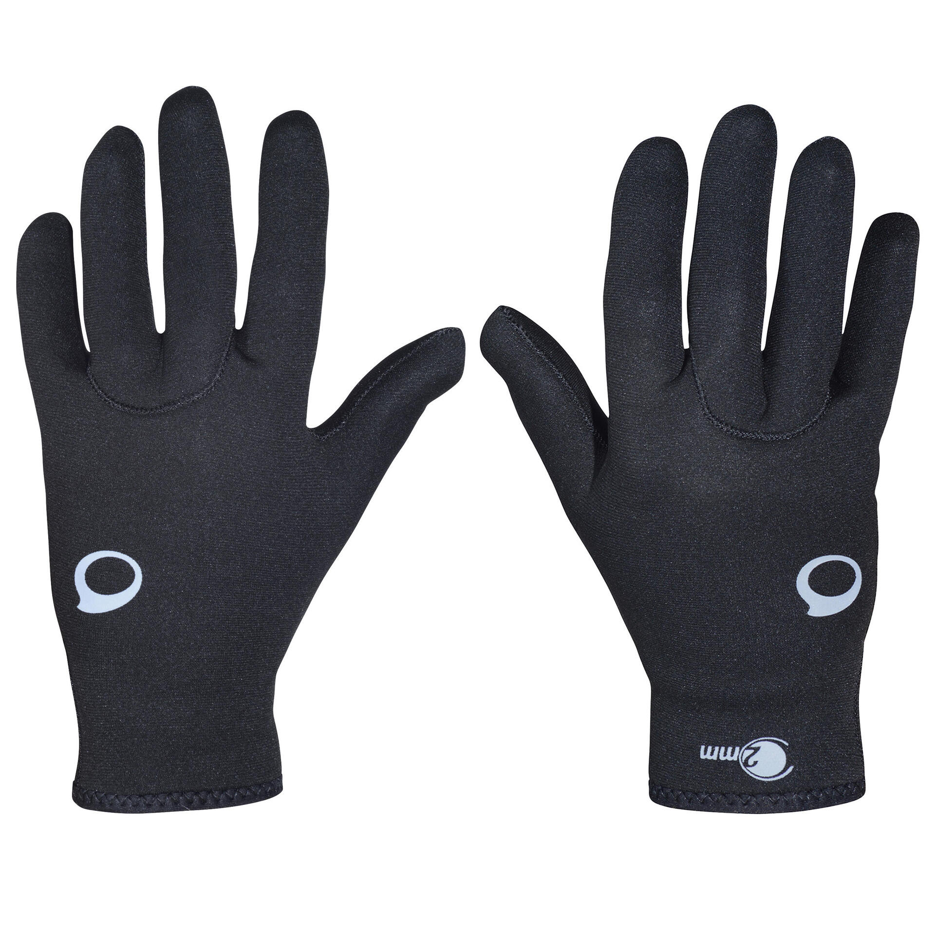 Diving gloves 2 mm neoprene black