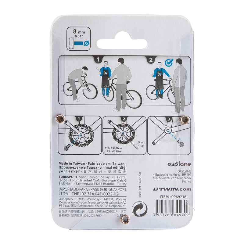 Fahrrad-Kurbelschrauben - Decathlon Fahrrad-Kurbelschrauben - Decathlon