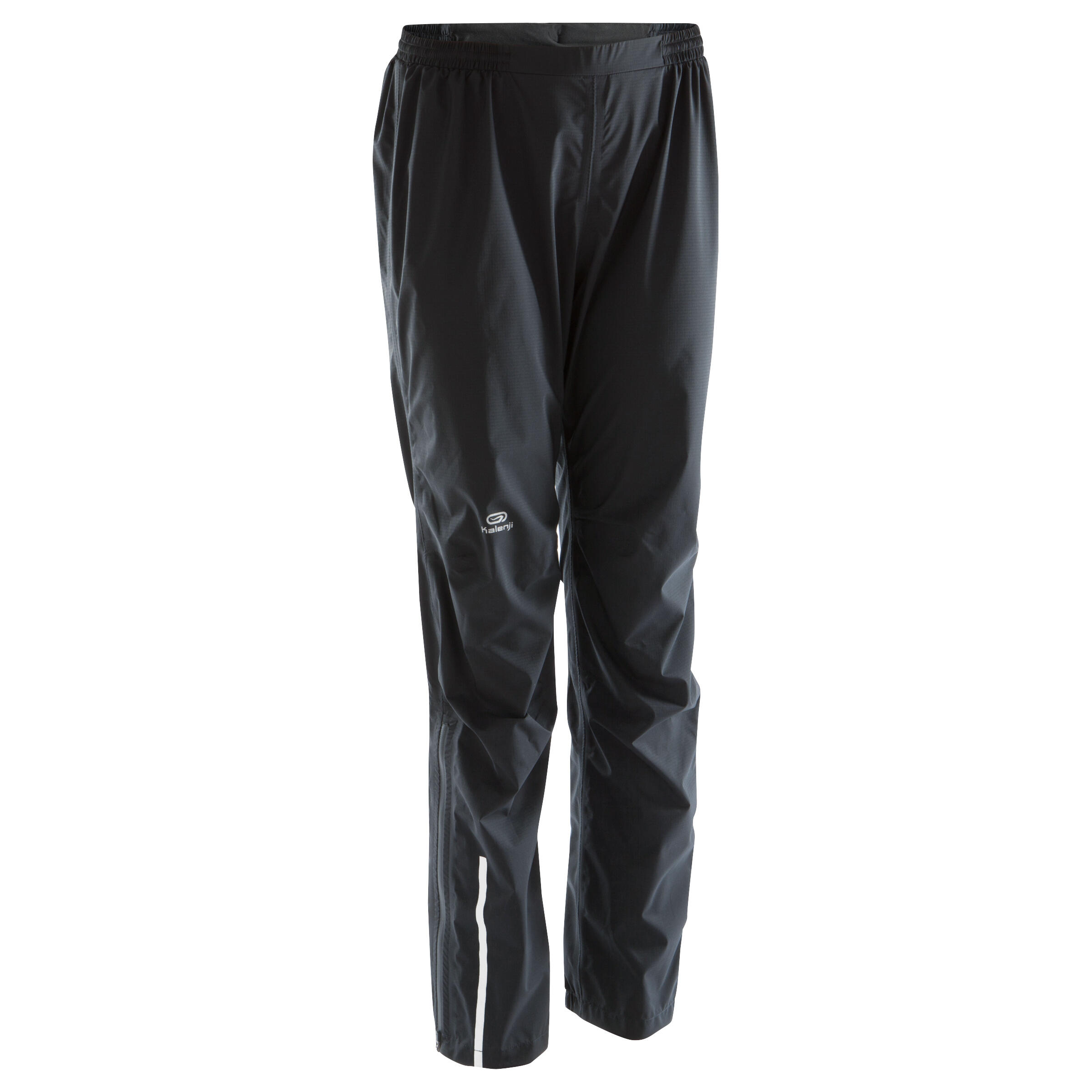 Regenhose Laufen Wasserdicht Damen Schwarz Kalenji Decathlon