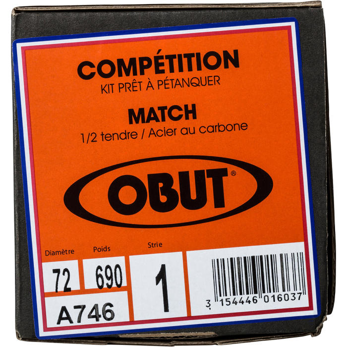 BOLAS DE PETANCA DE COMPETICIÓN OBUT MATCH Obut | Decathlon