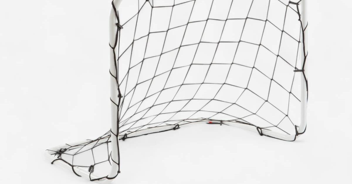 FOTBALOVÁ BRANKA SG100 VELIKOST S BÍLÁ (BASIC) : upozornění, oprava